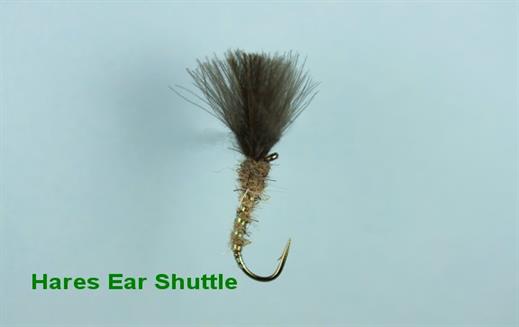 Shuttlecock Hare's Ear CDC Fly - Fishing Flies with Fish4Flies UK