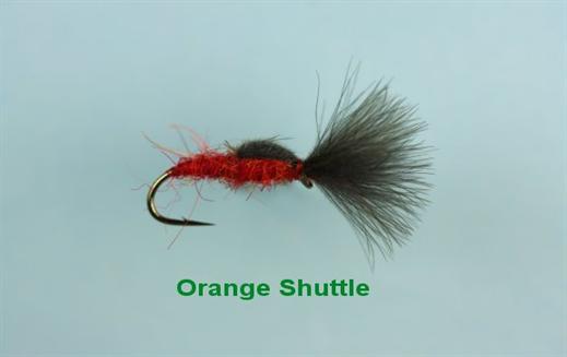 Shuttlecock Orange CDC Fly - Fishing Flies with Fish4Flies Worldwide