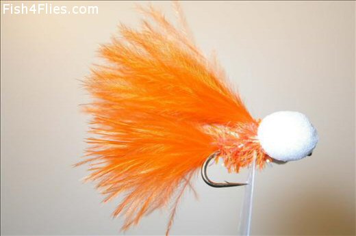 Orange Booby Fly - Fishing Flies with Fish4Flies Worldwide
