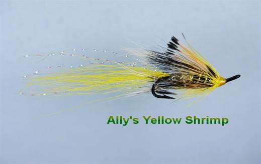 Ally's Shrimp Yellow Fly - Fishing Flies with Fish4Flies Worldwide