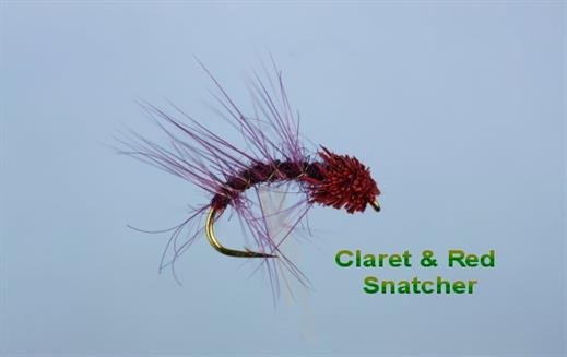 Claret Red Snatcher Fly - Fishing Flies with Fish4Flies Worldwide