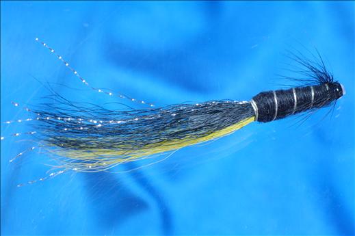 Yellow and Black Tube Fly - Fishing Flies with Fish4Flies Worldwide