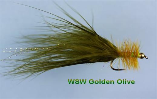 WSW Golden Olive Fly - Fishing Flies with Fish4Flies Worldwide
