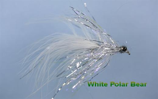 UV White Polar Bear Fly - Fishing Flies with Fish4Flies Worldwide