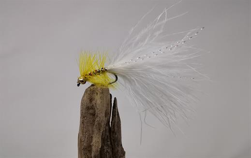 Mini Yellow Dancer Fly - Fishing Flies with Fish4Flies Worldwide
