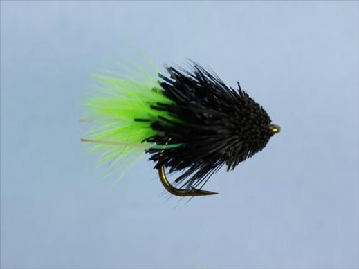 Black Blob Muddler Fly - Fishing Flies with Fish4Flies UK