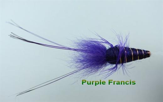 Purple Frances Fly - Fishing Flies with Fish4Flies UK