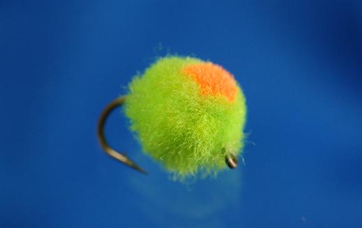 Glo Bug Chartreuse Fly - Fishing Flies with Fish4Flies Worldwide