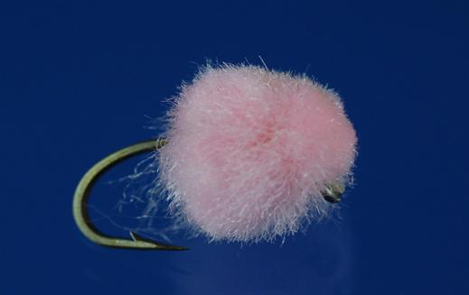 Glo Bug Flesh Pink Fly - Fishing Flies with Fish4Flies Worldwide
