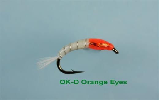 OK-D Orange Eyes Buzzer Fly - Fishing Flies with Fish4Flies Worldwide