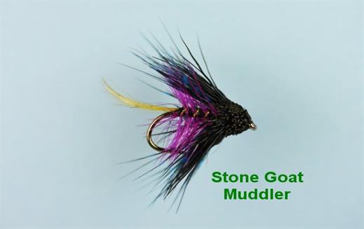 Stone Goat Muddler Fly - Fishing Flies with Fish4Flies UK