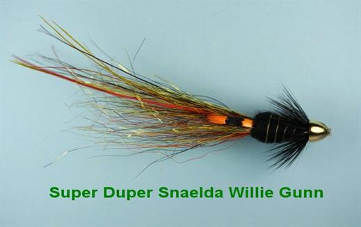 Super Duper Snaelda Willie Gunn Fly - Fishing Flies with Fish4Flies UK