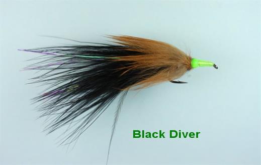 Black Diver Fly - Fishing Flies with Fish4Flies Worldwide