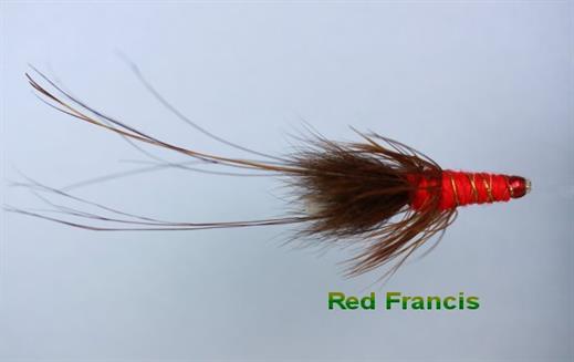 Red Francis Fly - Fishing Flies with Fish4Flies Worldwide