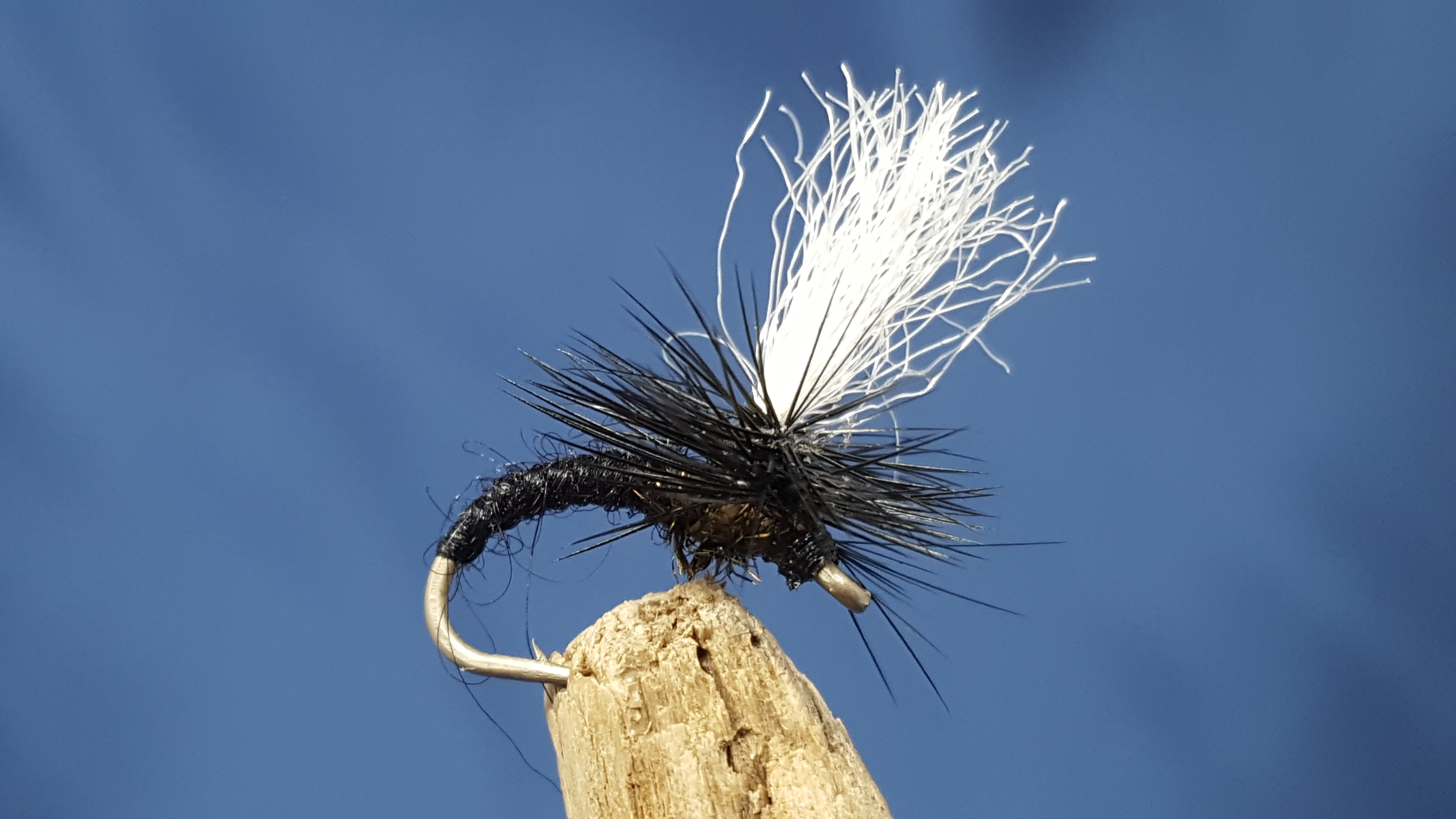 Black Midge Klinkhammer Fly - Fishing Flies with Fish4Flies Worldwide
