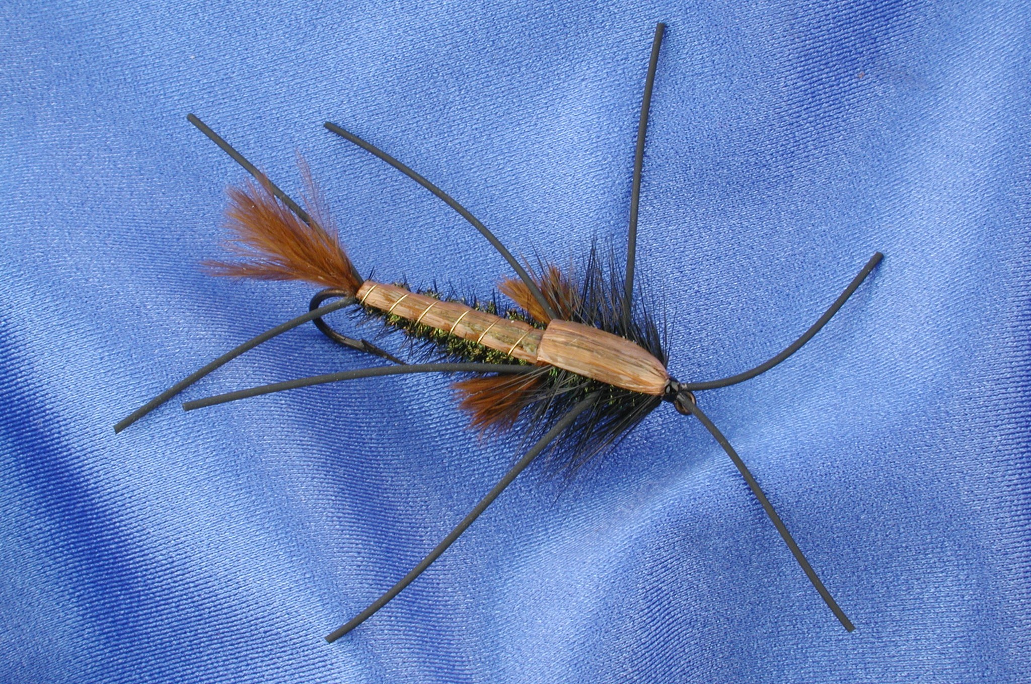 Bossbob's Hellgrammite Fly - Fishing Flies with Fish4Flies Worldwide